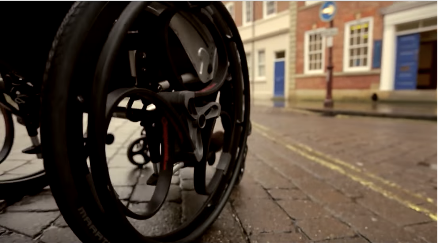 Loopwheel: Wheelchair with great comfort