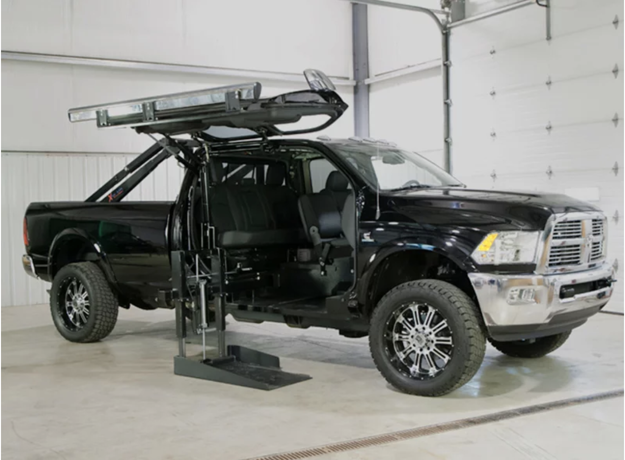 This special chairlift makes more vehicles wheelchair accessible