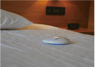 CleanseBot: Disinfect your hotel bed on the go