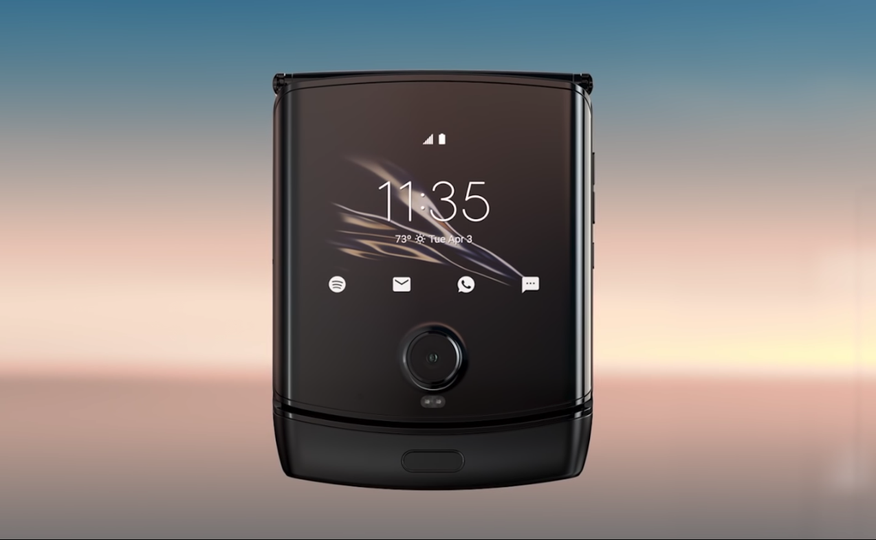 Motorola showcases a foldable reincarnation of the classic Razr and it ...