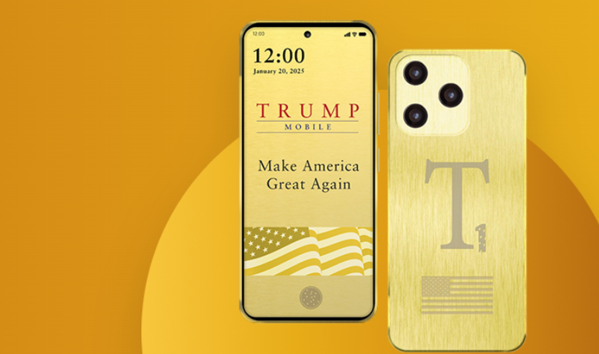 Trump Organization Launches Trump Mobile with $499 Gold T1 Smartphone